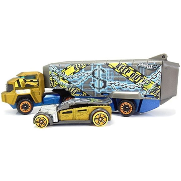 Toys | Hot Wheels Bank Roller Big Rig Detachable Trailer | Poshmark